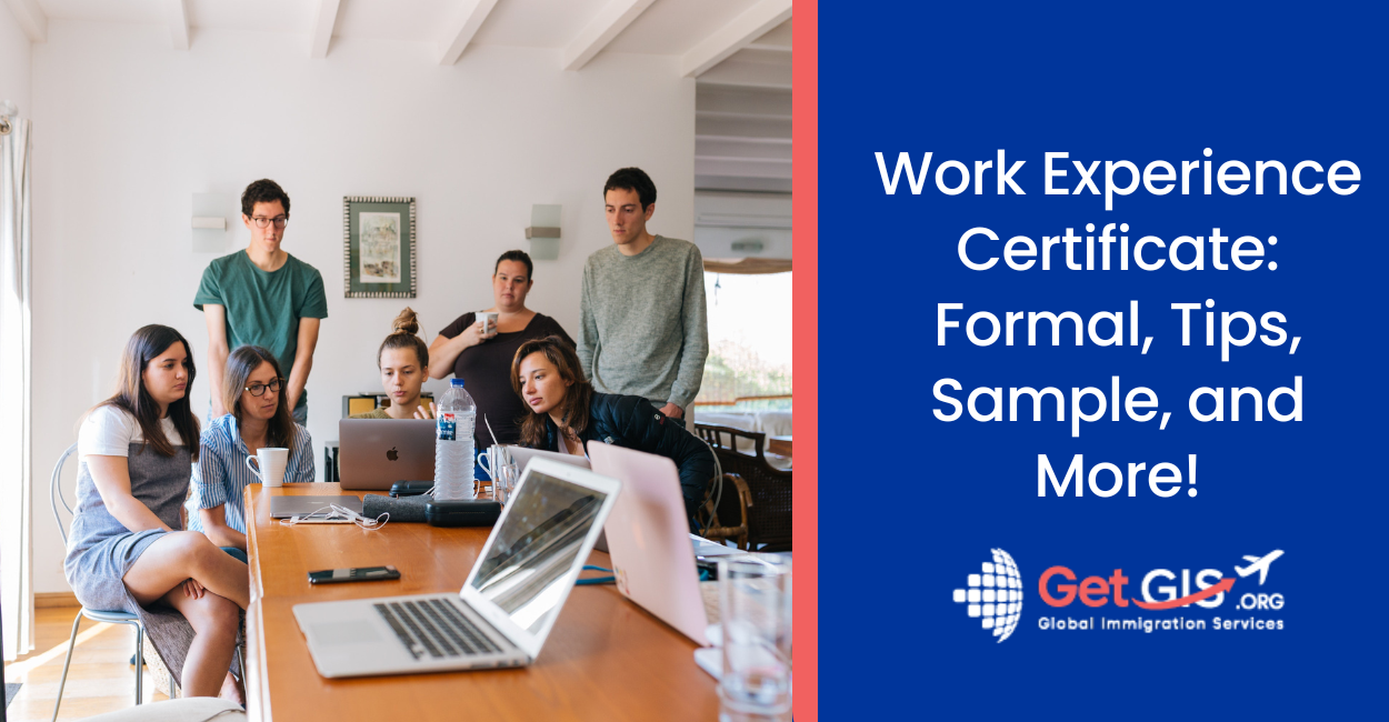 Work Experience Certificate Formal Tips Sample And More